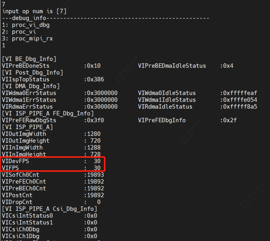 5. Image output debugging (Alios Quickstart) — SensorDebuggingGuide master documentation