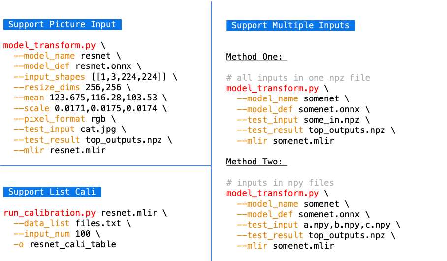 3. User Interface — TPU-MLIR 0.9 documentation